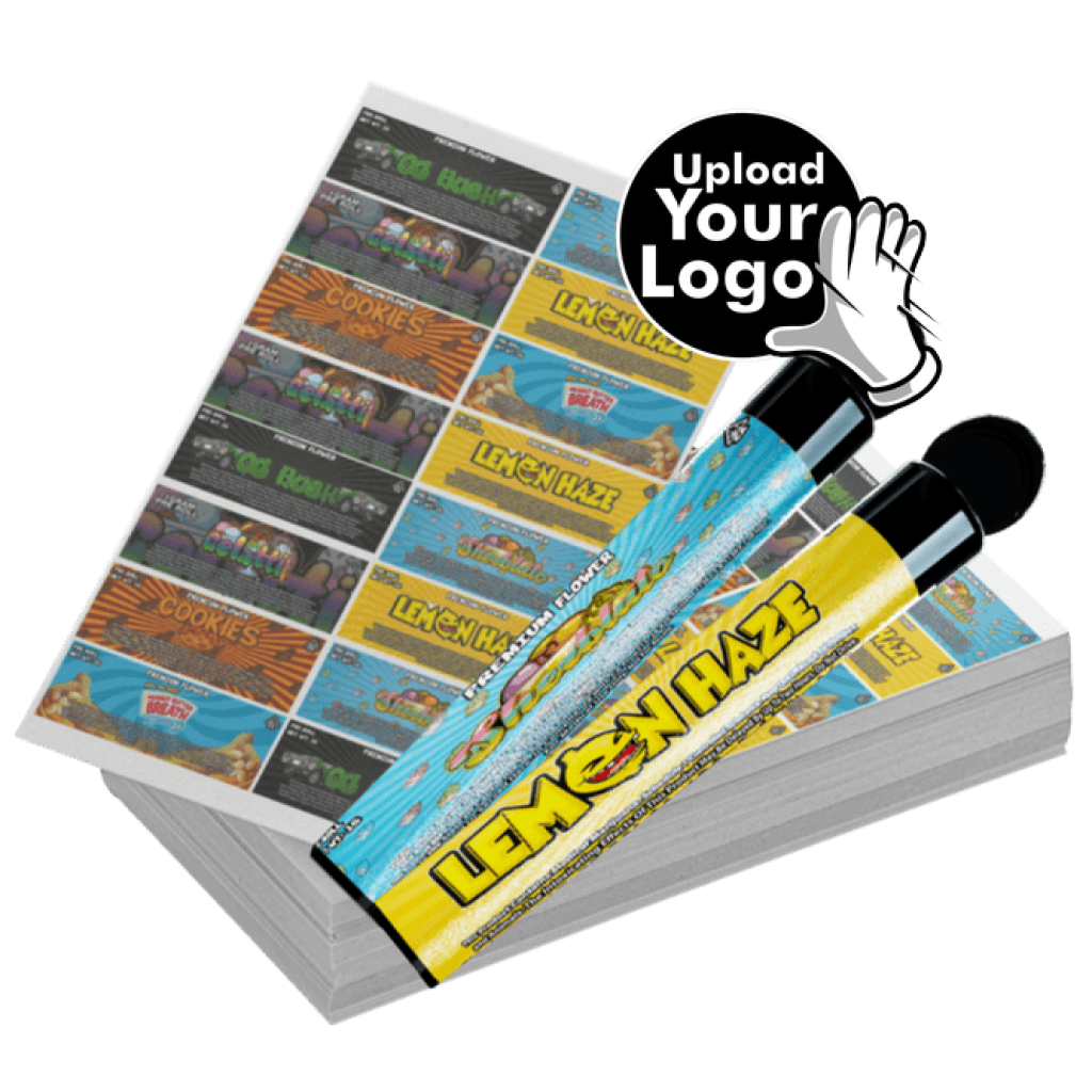 Pre-Roll Tube Labels | Slappa030