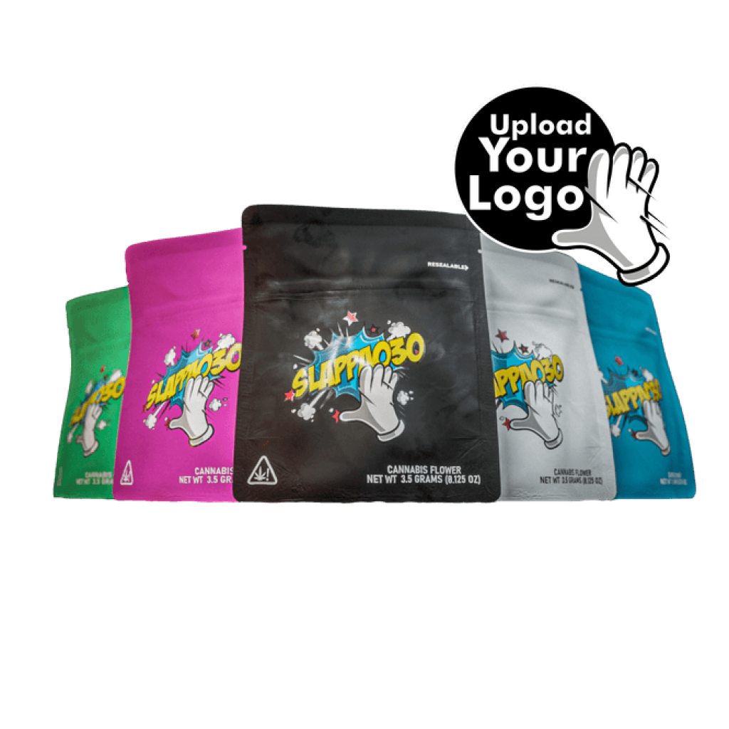 Custom Soft Touch Cali Bags 3.5g | Slappa030